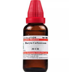 BARYTA CARBONICA - HOMOEO HEALING
